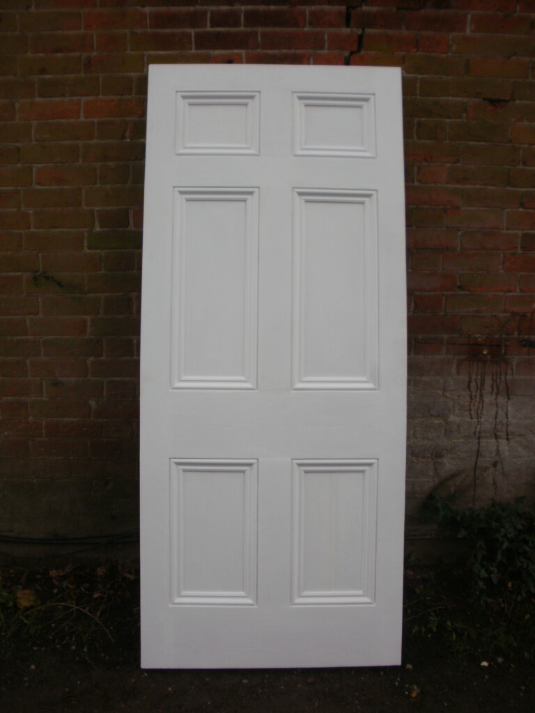 Made to Measure - 6 Panel Reclaimed Pine Fire Door FD30 - Period Projects