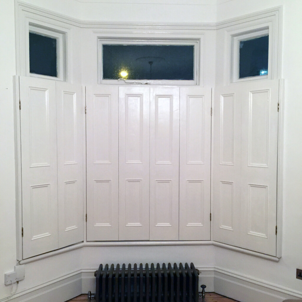 Made-To-Measure (Bespoke Size) Old Pine Shutters Made From Reclaimed ...